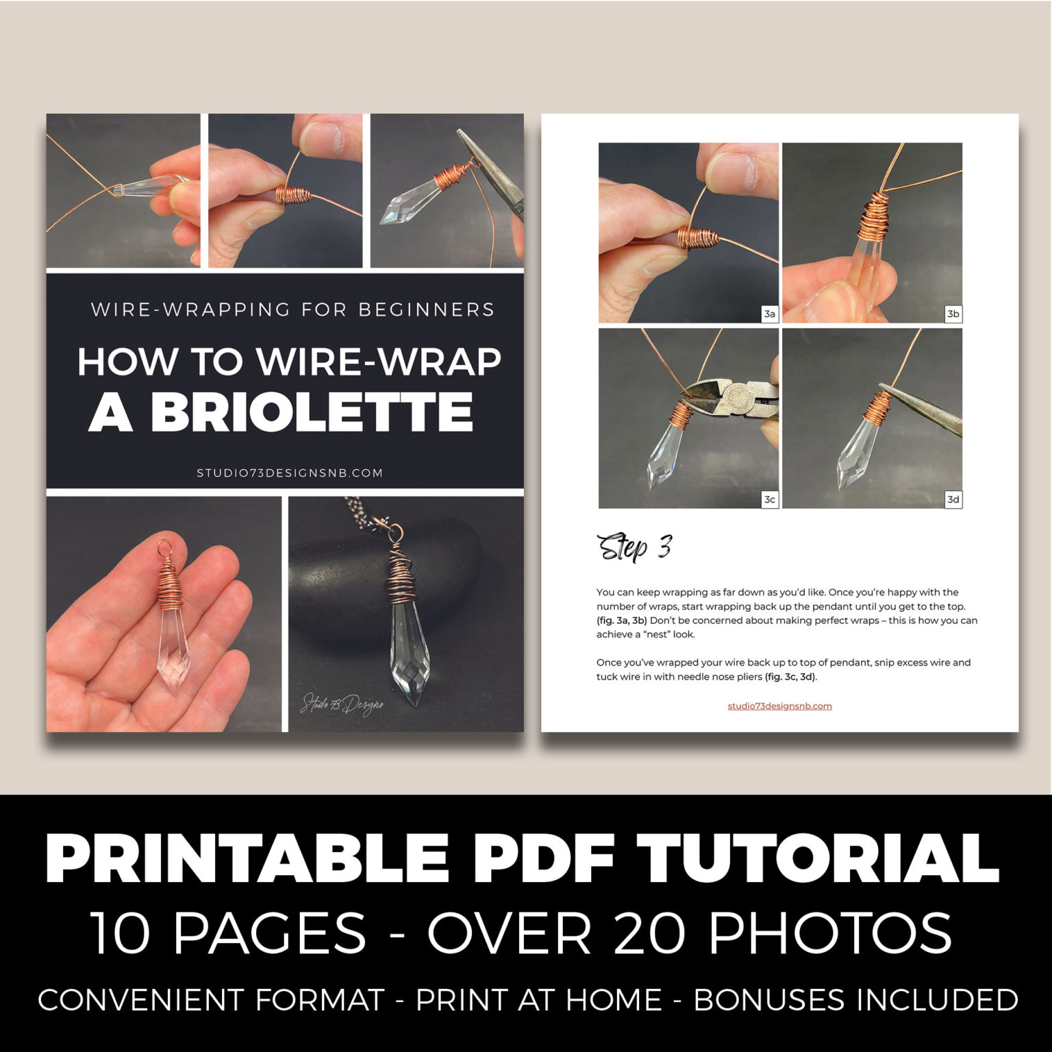 11 TUTORIALS IN ONE Wire Wrapping Tutorials Bundle for Beginners and ...
