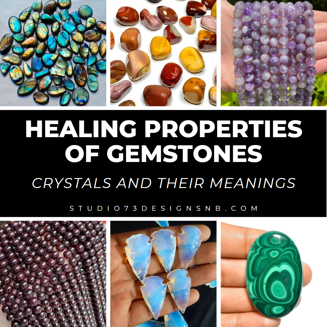 Healing Properties of Gemstones [Crystals and their Meanings] | Studio ...