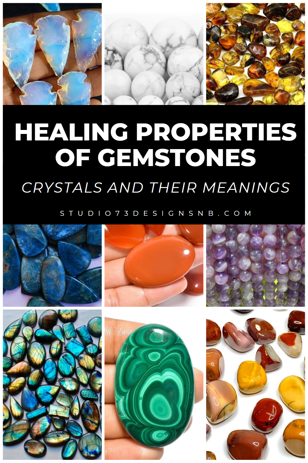 Healing Properties of Gemstones [Crystals and their Meanings] | Studio ...