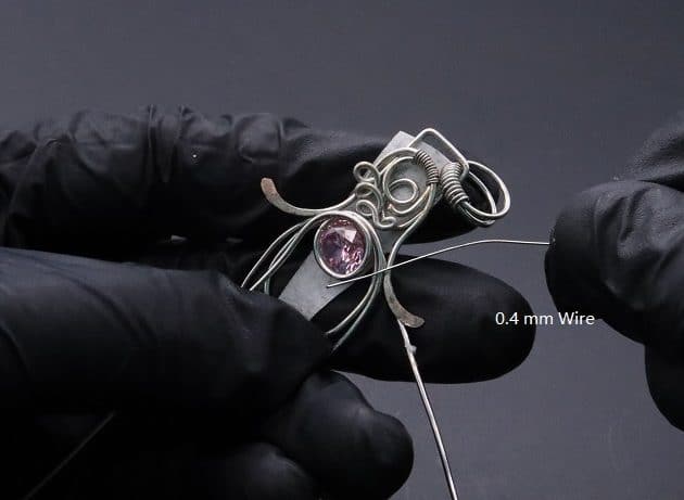 Wire-Wrapping Abstract Penguin Pink Diamond Pendant Tutorial | Page 4 ...